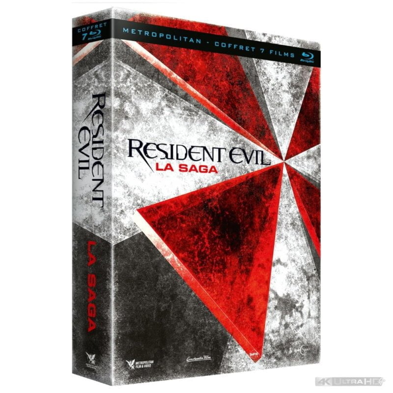 Resident Evil Intégrale 7 Films [Coffret] en Blu-ray 4K UHD 2002-2021