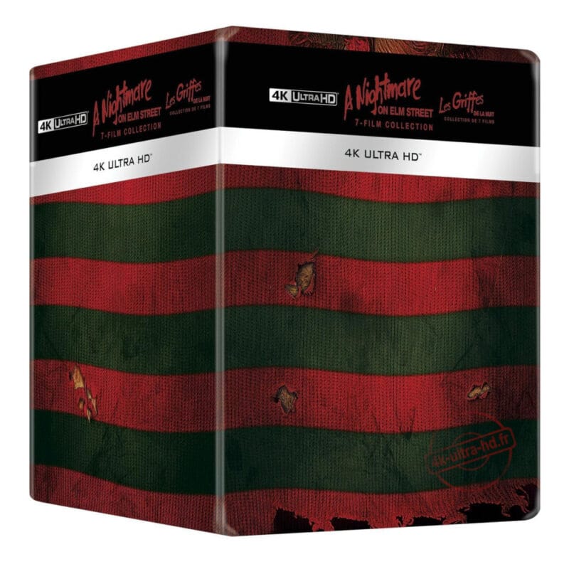 Freddy l'intégrale 4k Steelbooks Blu-ray UHD