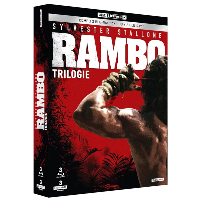 Rambo Trilogie 4k (1982-1988) - Films Blu-ray Ultra HD