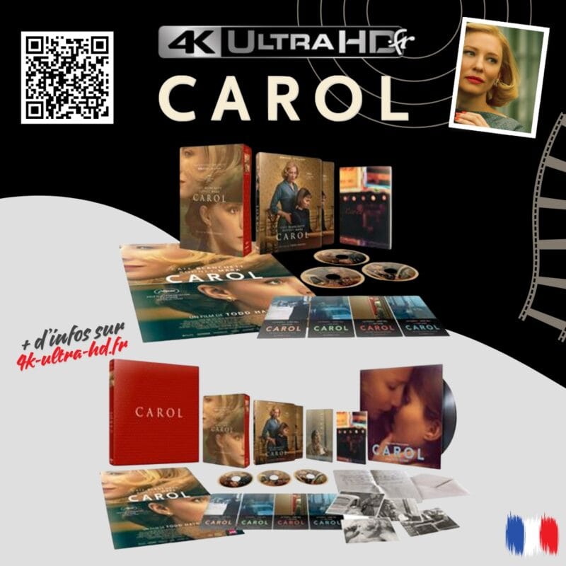 Carol 4k Collector Blu-ray UHD 2015