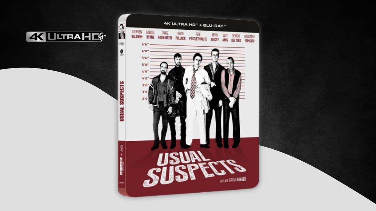 Usual Suspects 4k Steelbook Blu-ray UHD 1995