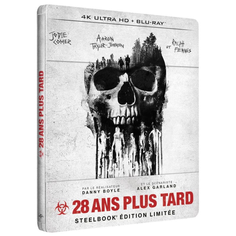 28 ans plus tard : Le temple des morts 4k Steelbook Blu-ray UHD 2026