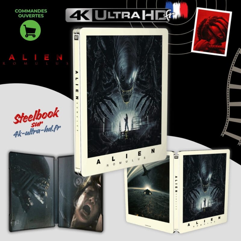 Alien Romulus 4K Steelbook Blu-ray UHD 2024