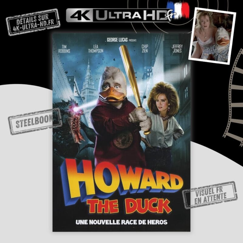 Howard the Duck 4K Steelbook Blu-ray UHD 1986