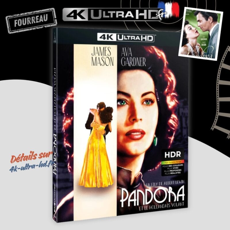 Pandora et le Hollandais Volant 4k Blu-ray UHD 1951