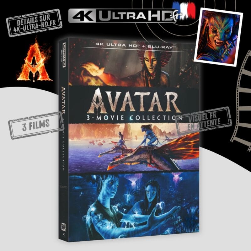 Avatar Collection 4K films Blu ray uhd
